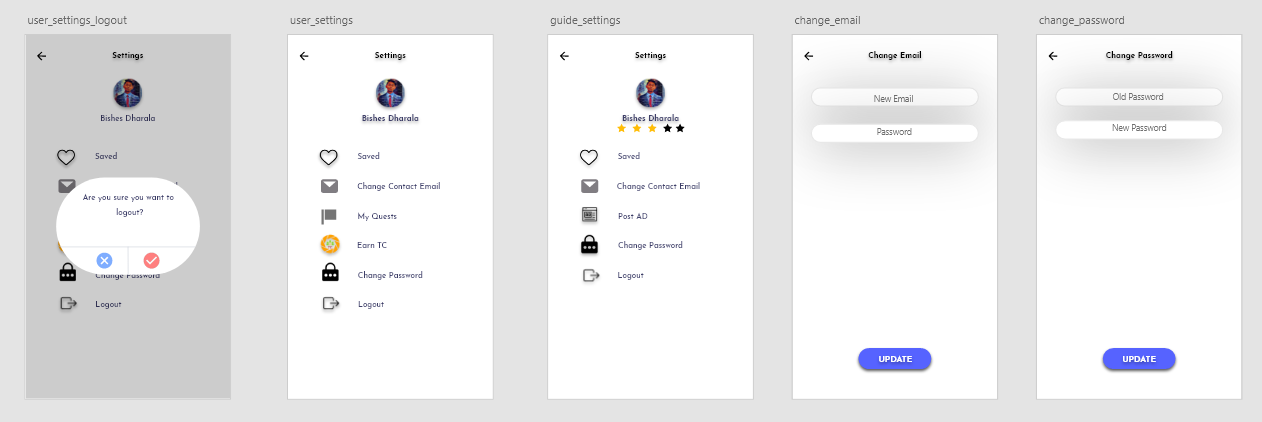 Exclusive UI design for your apps/website , XD design - AnyTask.com