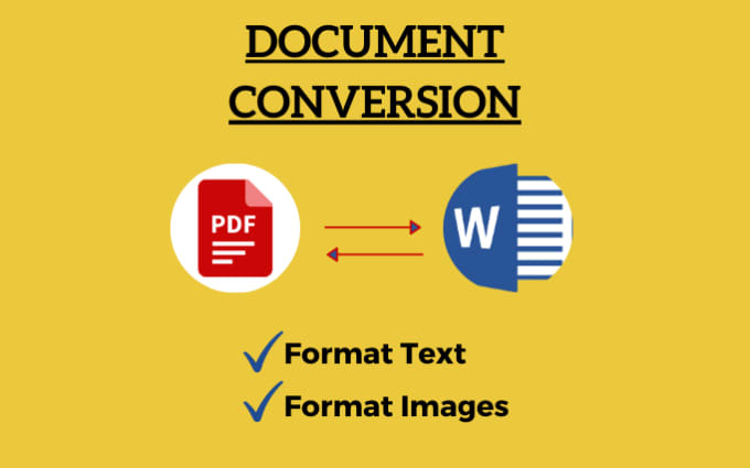 I will convert PDF to Word and Word to PDF in 1 Hour - AnyTask.com