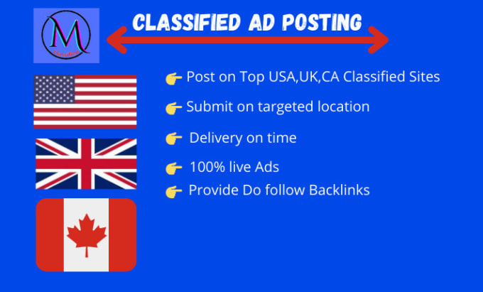 I Will Submit 40 Free Classified Ad Posting In USA, UK, And Canada ...