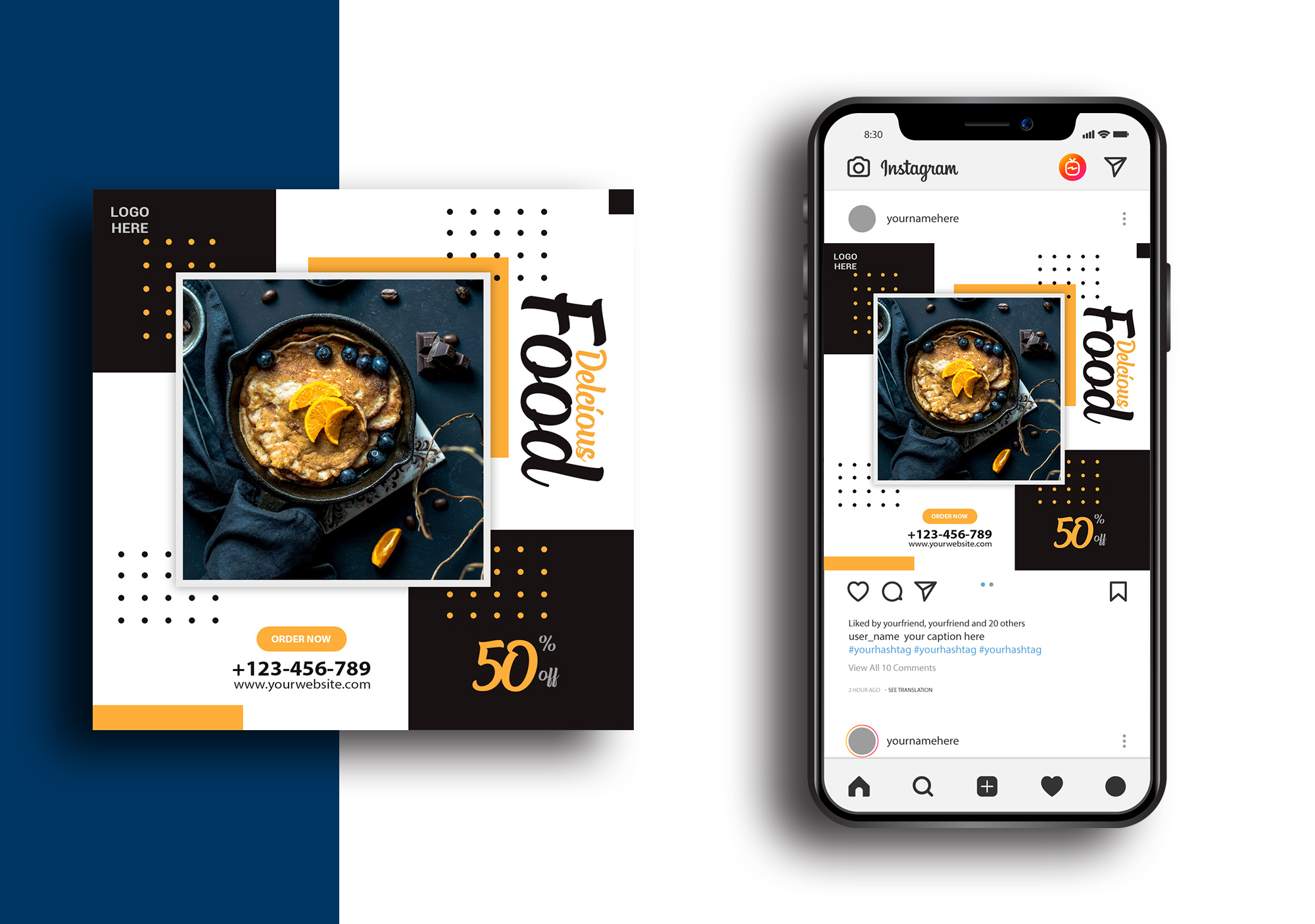 Eye catching social media posts, banner, header, ads design - AnyTask.com