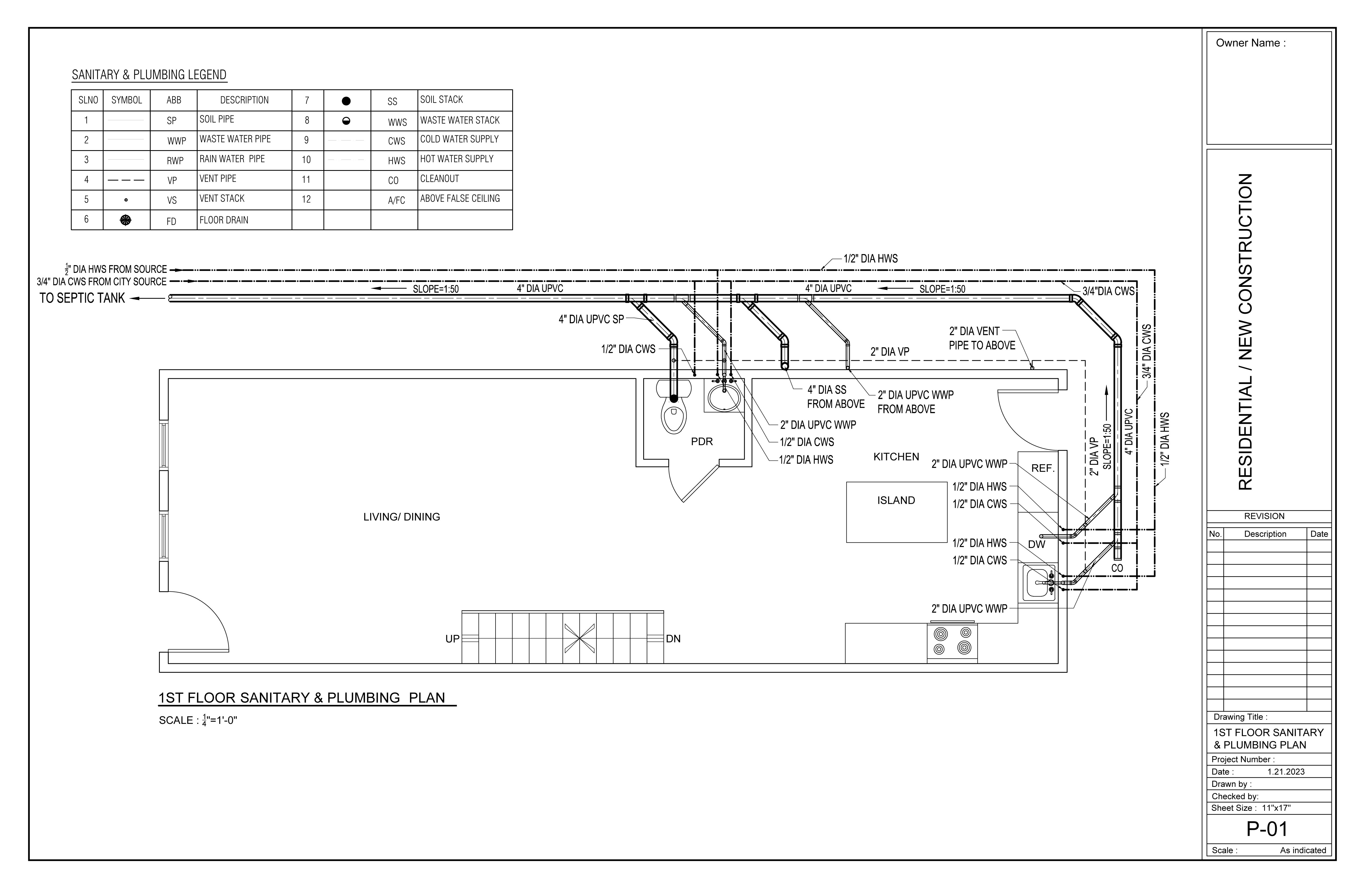 I will create Sanitary and Plumbing drawings in AutoCAD. - AnyTask.com