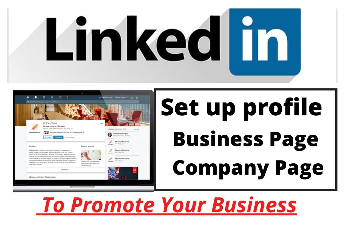I will set up your Linkedin Business Page or Personal Purpose - AnyTask.com