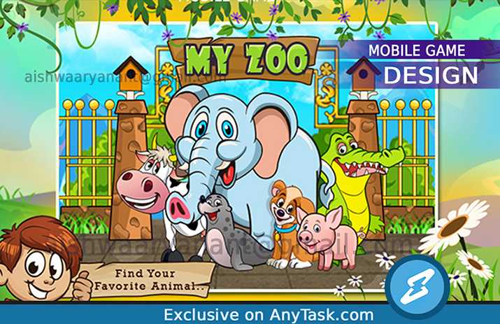 I will create full kids learning 2d game design with Top quality ...