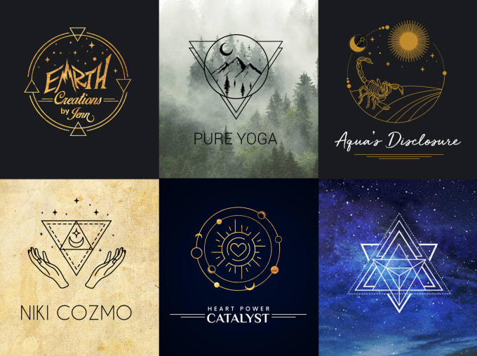 I will create sacred geometry or mystical or spiritual logo design ...
