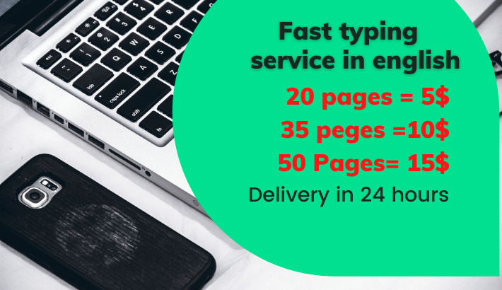 I Will Do Fast Typing Job Retype Scanned Documents Pdf And Images