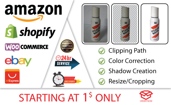 Amazon product background removal, enhance product images - AnyTask.com