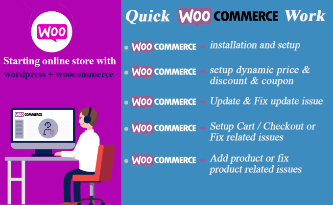 I Will Customize Fix The Problem Or Add Product With Woocommerce