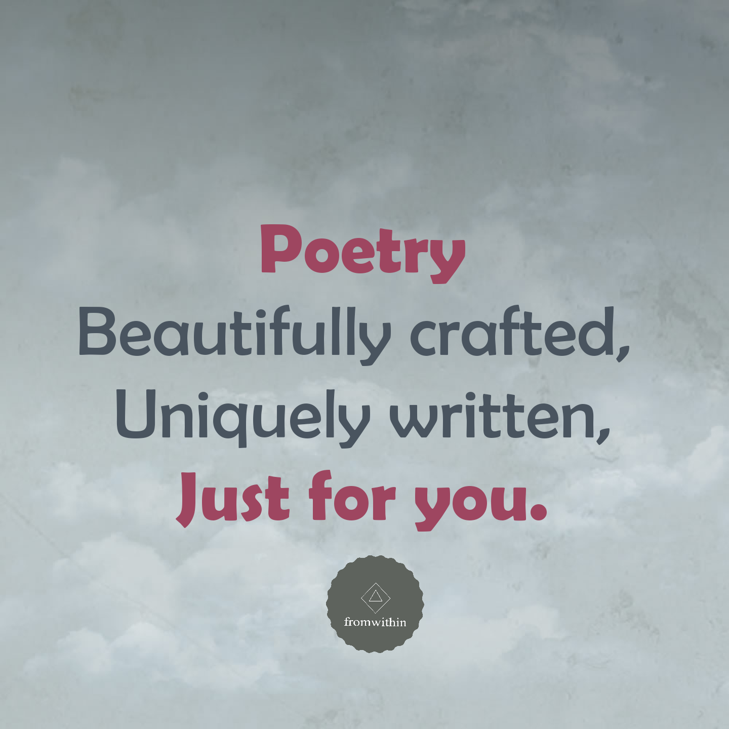 I will write the best and most unique poem on any subject in 24 hours ...