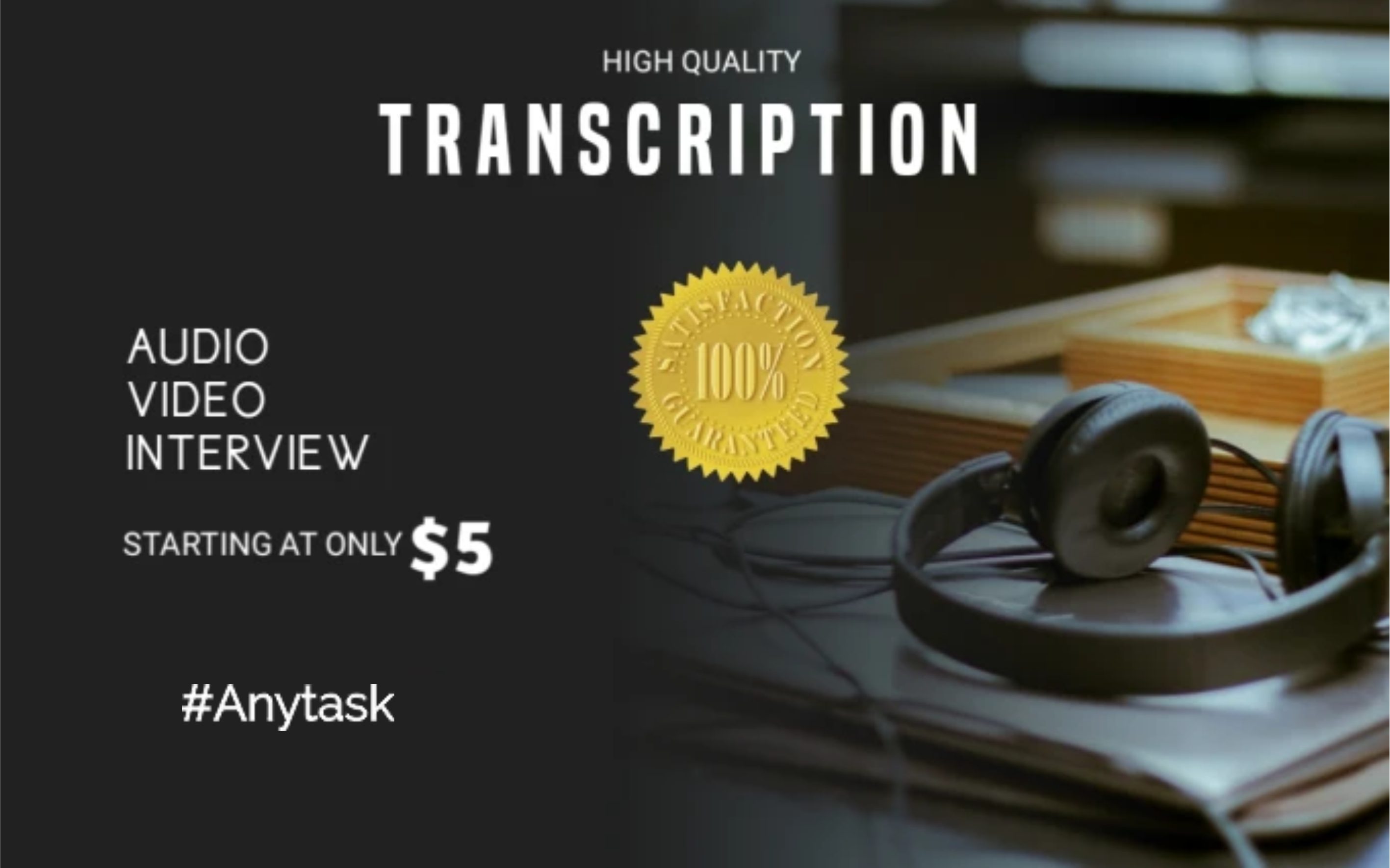 Transcribe Video Or Audio Files To Text Transcripts AnyTask