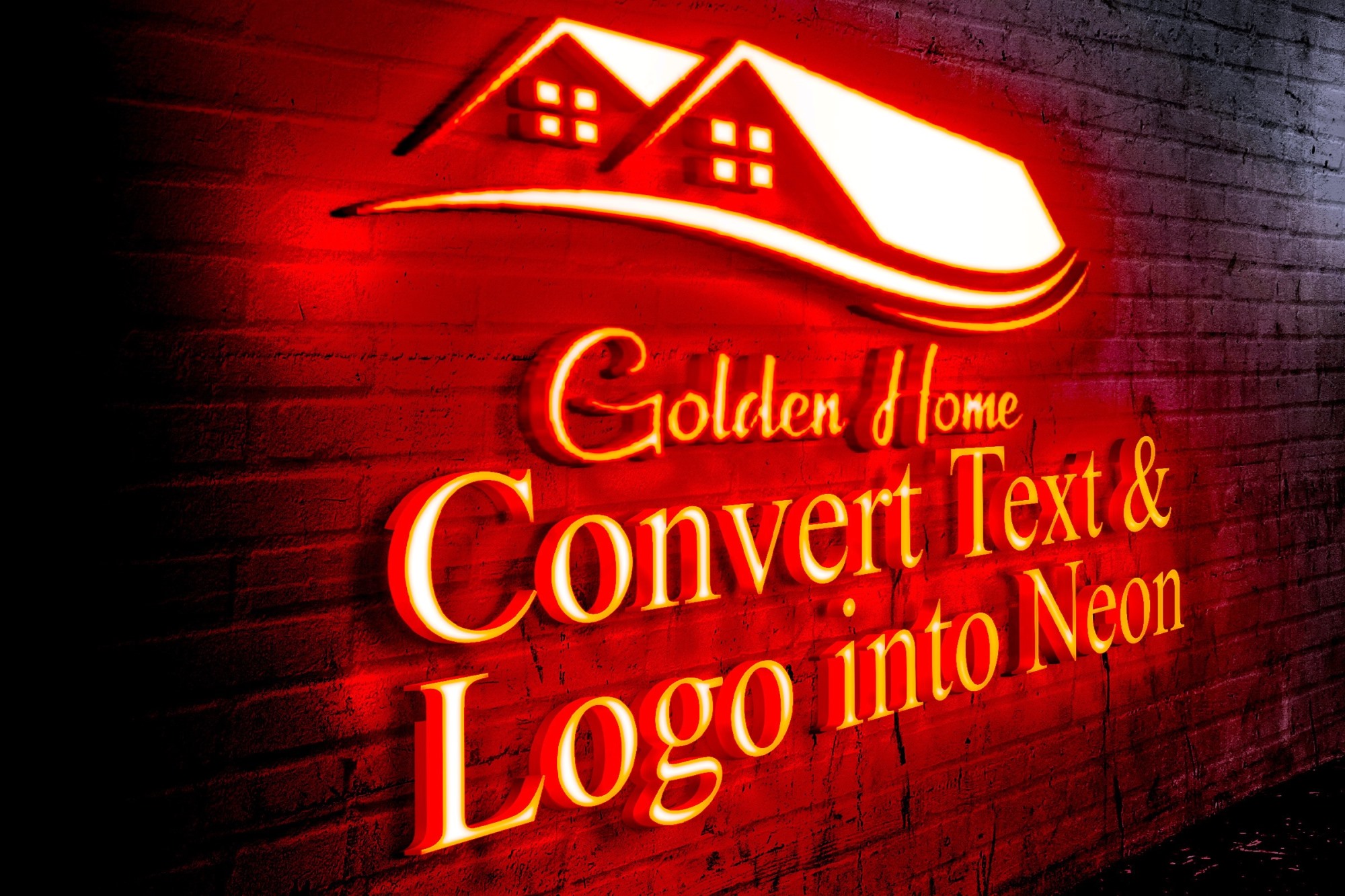 I will convert your text and logo into neon sign,neon logo and neon ...