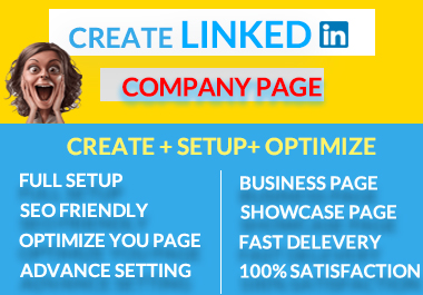 create LinkedIn business page or company page - AnyTask.com
