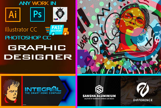 I will do any graphic design work in 24hrs - AnyTask.com