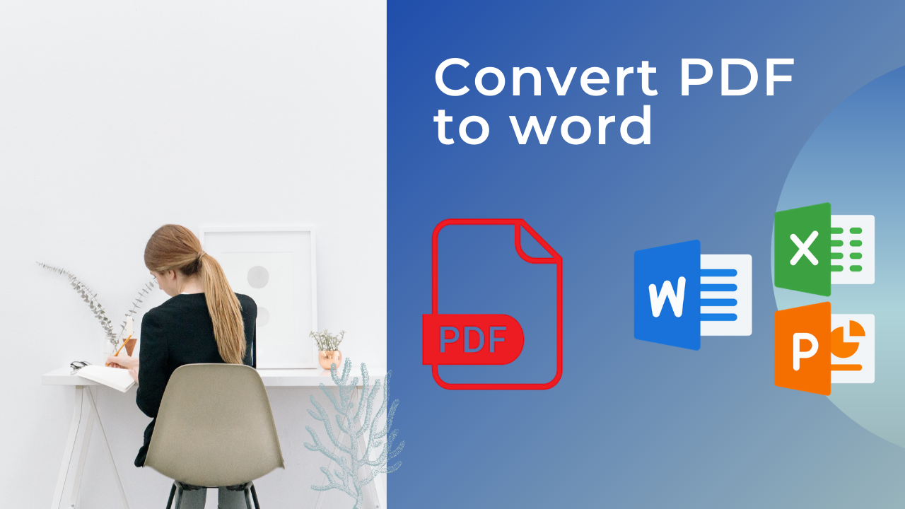 Convert pdf to word or excel with in 24 hour - AnyTask.com
