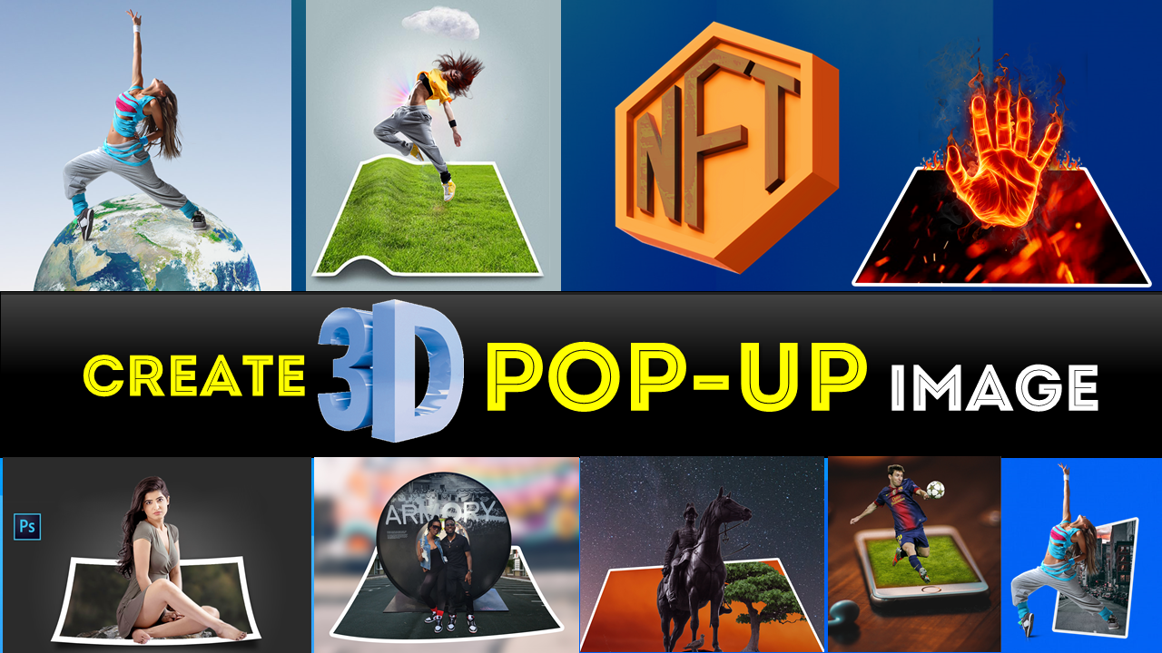 I will modify your photo into an amazing 3d pop up effect - AnyTask.com