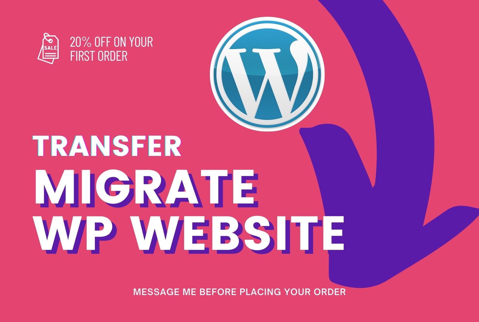 I will transfer or migrate WordPress Website Within 6 Hours - AnyTask.com I will transfer or migrate WordPress Website Within 6 Hours - AnyTask.com